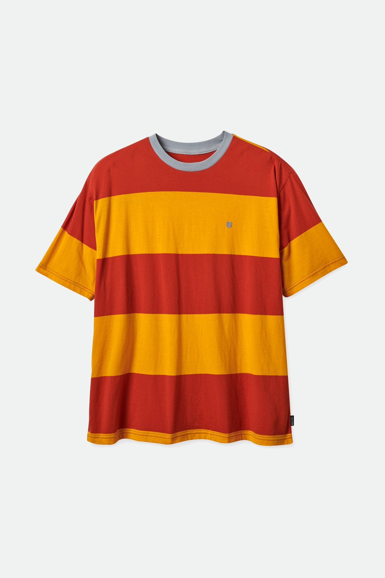 Hilt Boxy Shield S/S Knit - Phoenix Orange/Golden Glow – Between Swells